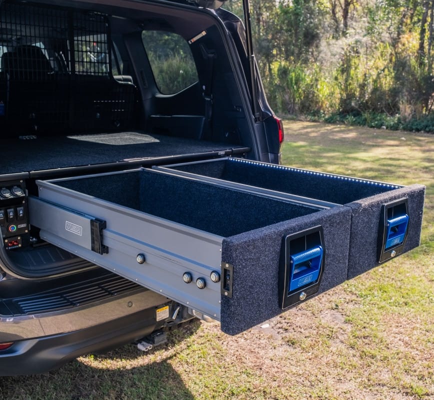 MSA 4X4 LandCruiser 300 Series Double Storage Drawer System – precision ...