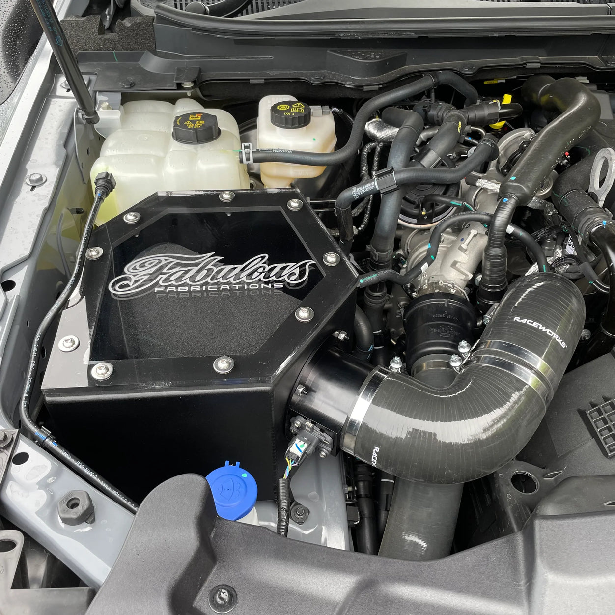 Ford Ranger Raptor Short Entry Stainless Snorkel and Factory Airbox* K ...