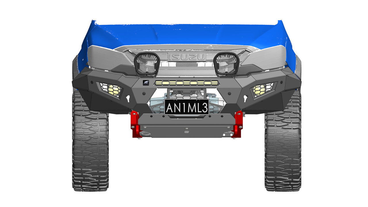 Offroad Animal Predator Bull bar, Isuzu Dmax 2024 Facelift – precision ...