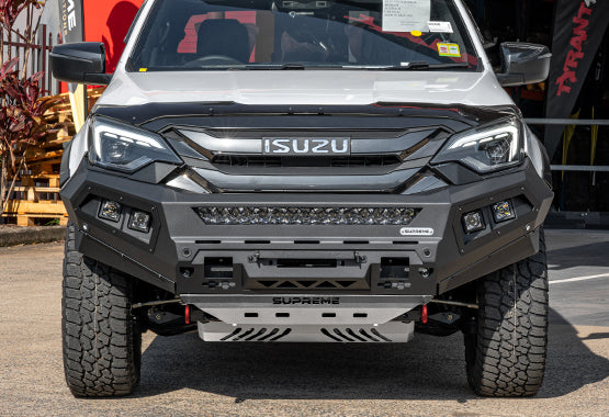SUPREME | X-SERIES BULL BAR – ISUZU D-MAX (2024 FACELIFT) – precision-offroad-4x4