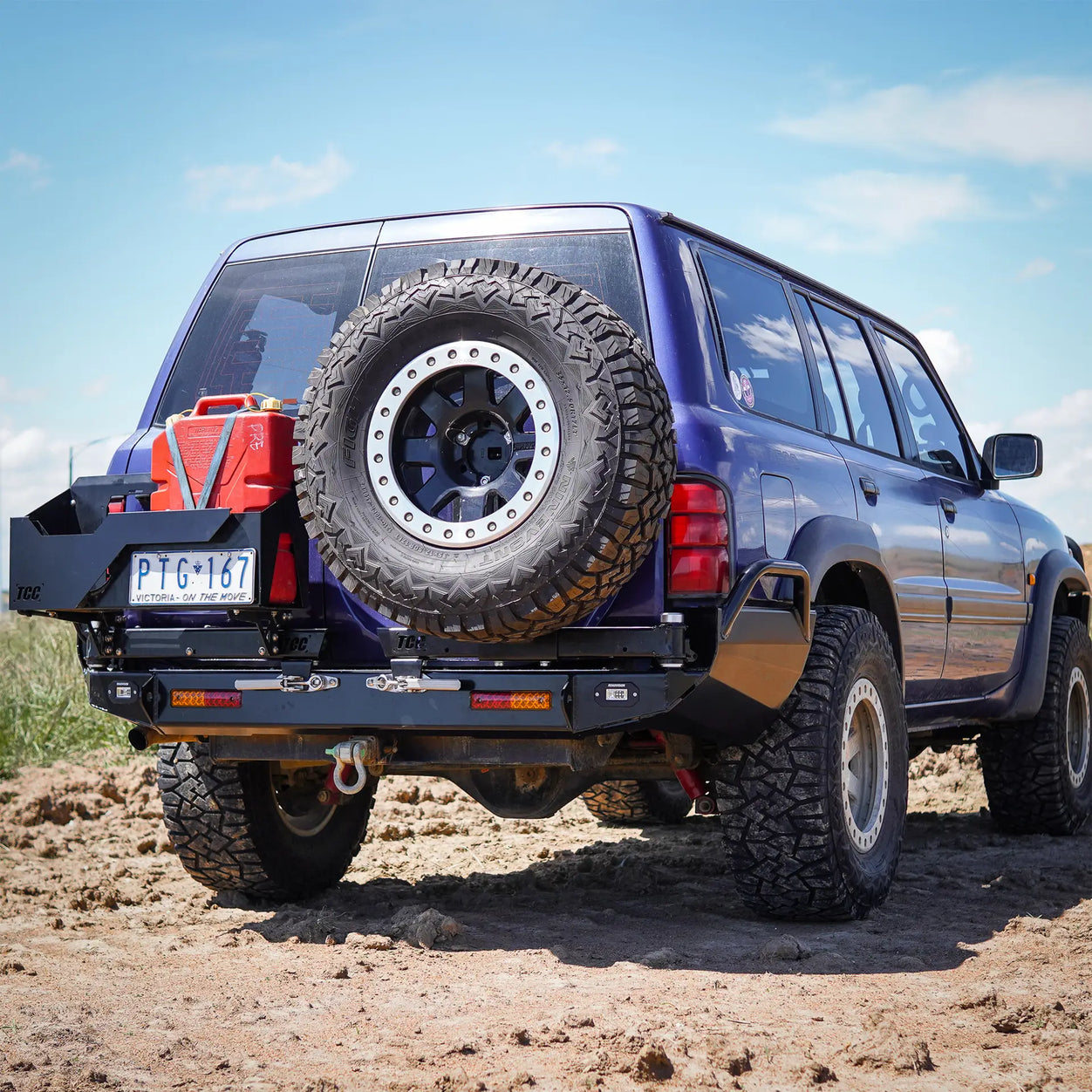Nissan GU Patrol Rear Bar - The Cruiser Company – precision-offroad-4x4