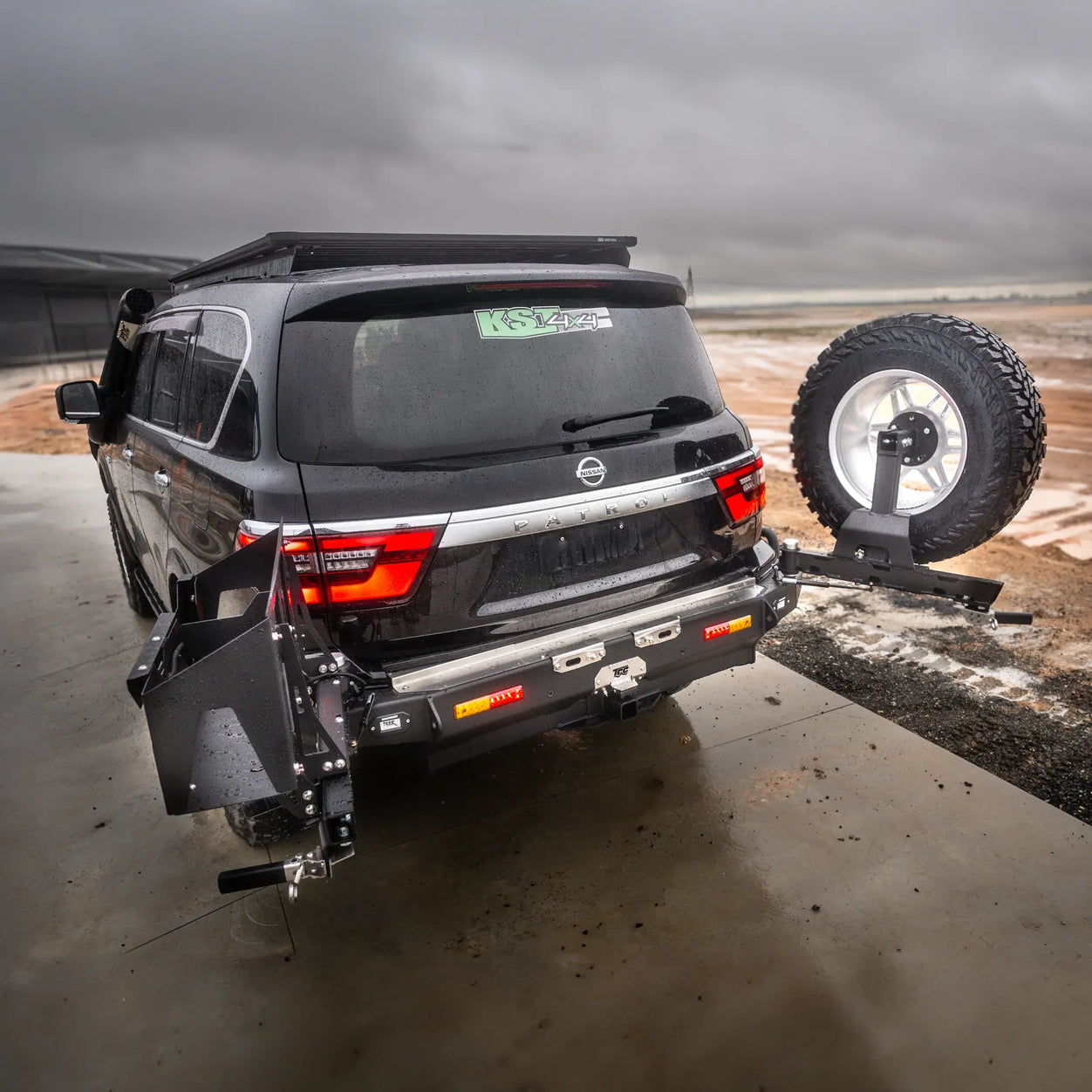 Nissan Y62 Patrol Rear Bar - The Cruiser Company – precision-offroad-4x4