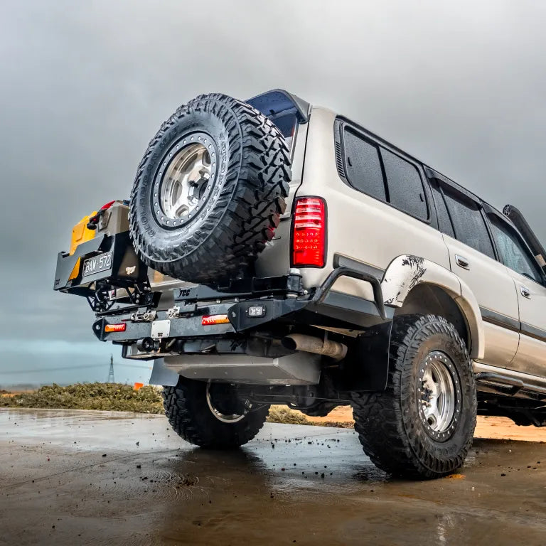 Toyota Landcruiser 80 Series Rear Bar - The Cruiser Company – precision ...