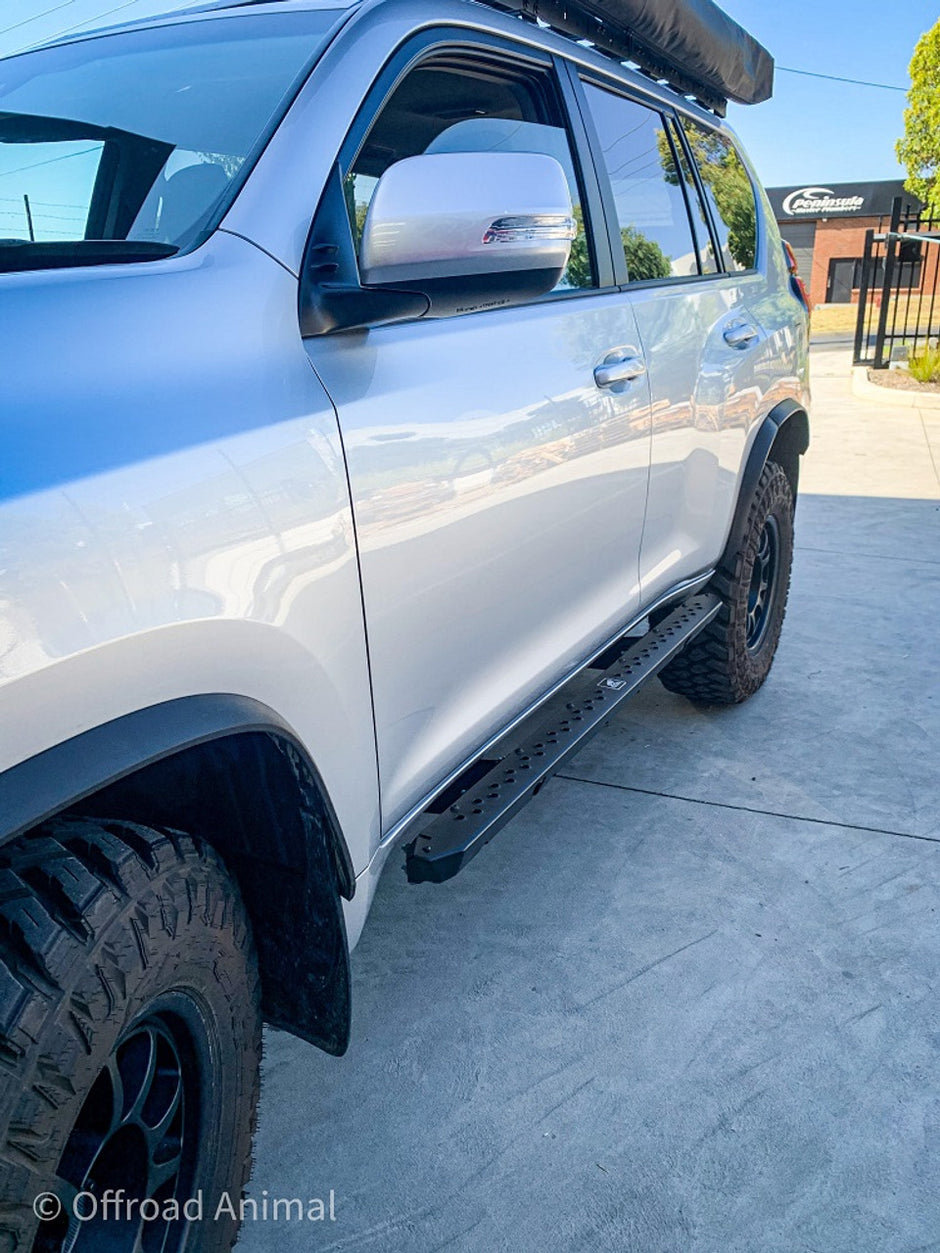 Prado 150 Series Side Steps – precision-offroad-4x4