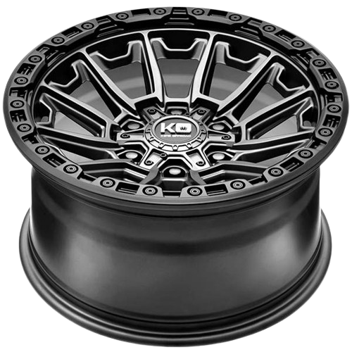 King Wheels Warrior Matte Titanium – precision-offroad-4x4