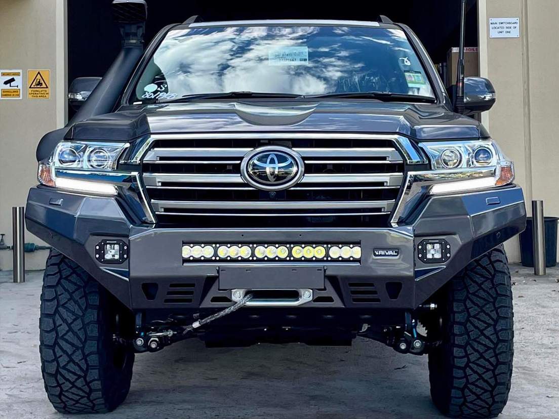 Rival Alloy Front Bumper - Toyota 200 SERIES VDJ200 - Face LIft ...