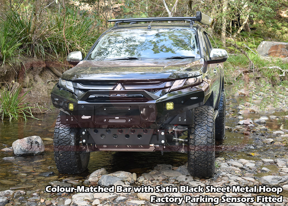 Mitsubishi MR Triton Ambush Sheet Metal Hoop Bullbar – precision ...