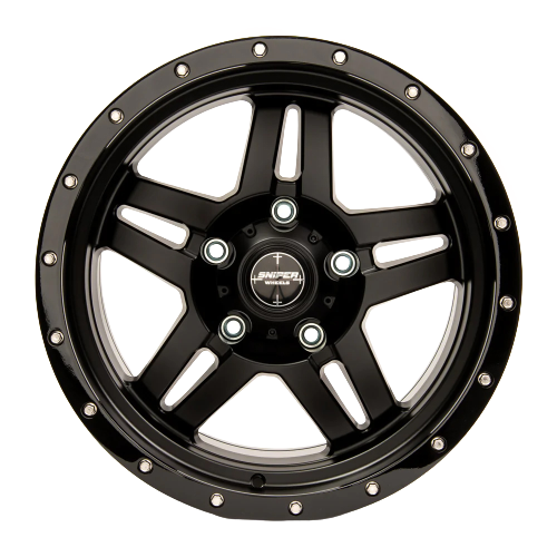 Sniper Baracade - Matte Black / Gloss Black Lip – precision-offroad-4x4