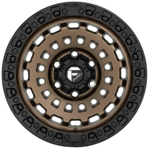Fuel Zephyr D634 Bronze W/ Black Lip – precision-offroad-4x4