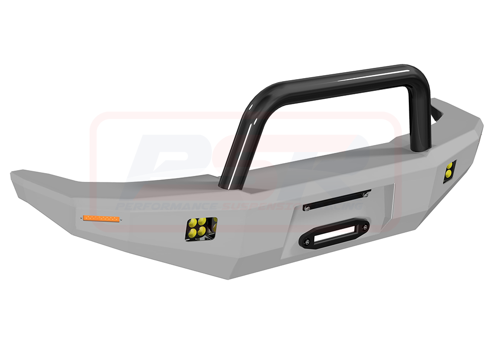 Toyota Landcruiser 70 Series Ambush Single Hoop Bullbar (Big Tube ...